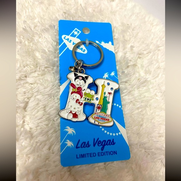 Sanrio | Accessories | Limited Edition Hello Kitty And Friends Letter H Keyring Keychain | Poshmark